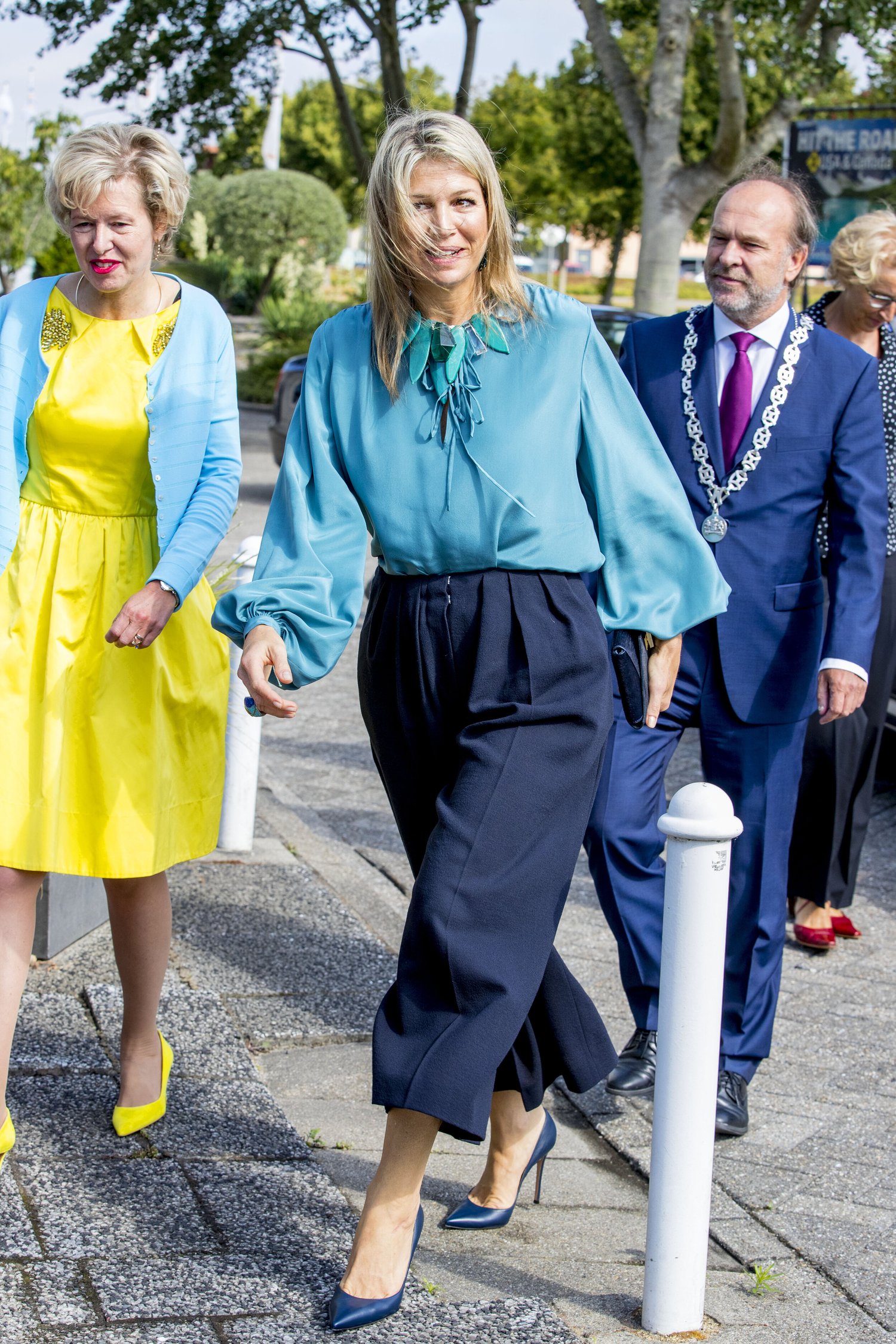 Queen Maxima Visits Young Lady Business Academy in Heerhugowaard ...