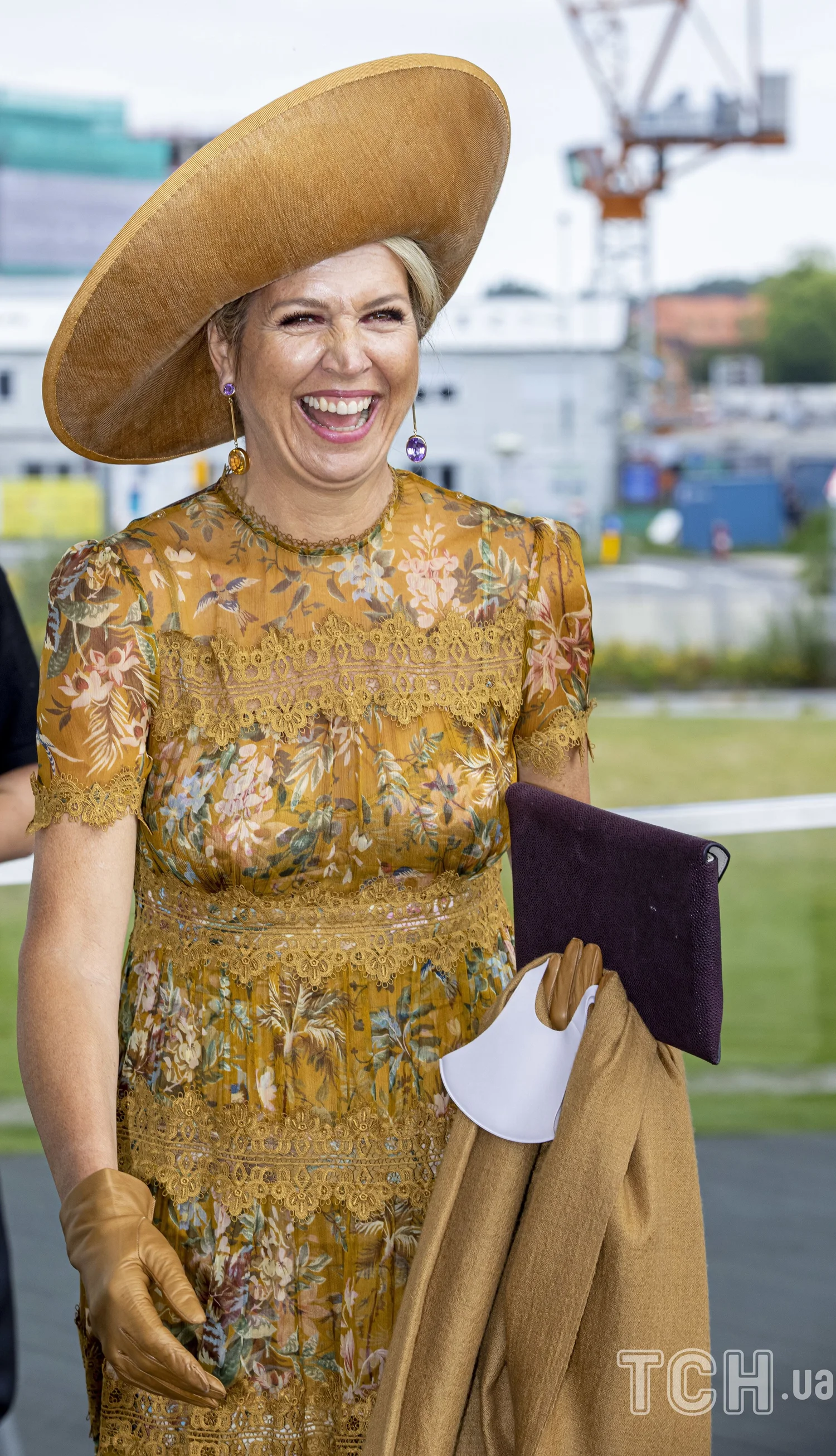 Queen Maxima Visits EYE Film Museum — Royal Portraits Gallery