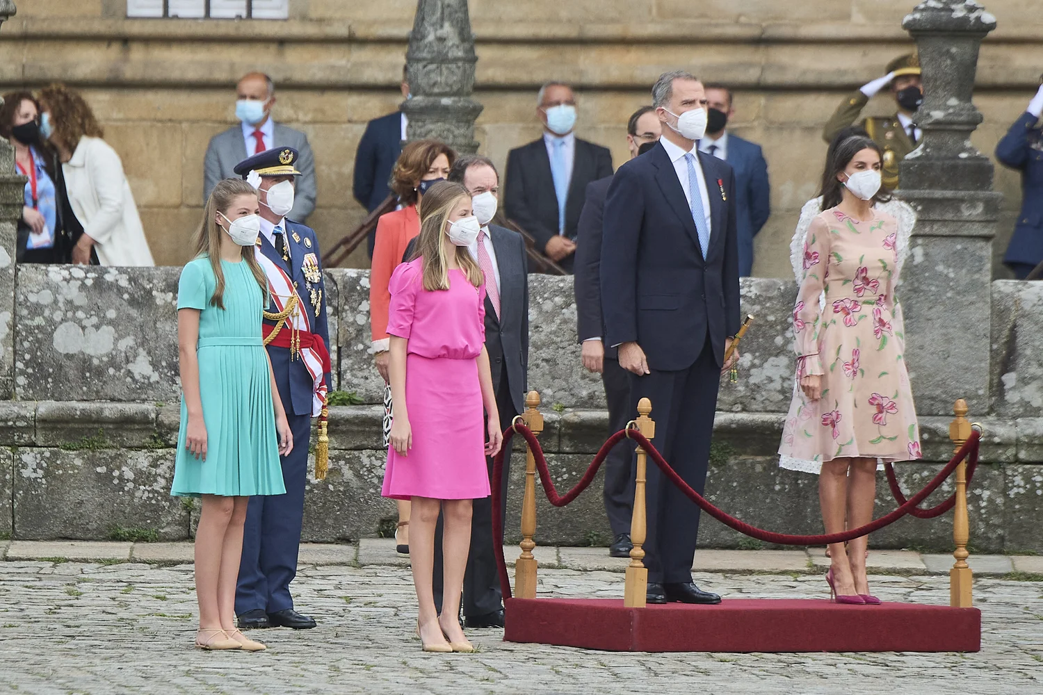 The Royal Family of Spain Celebrate the Feast Day of Santiago 2021 ...