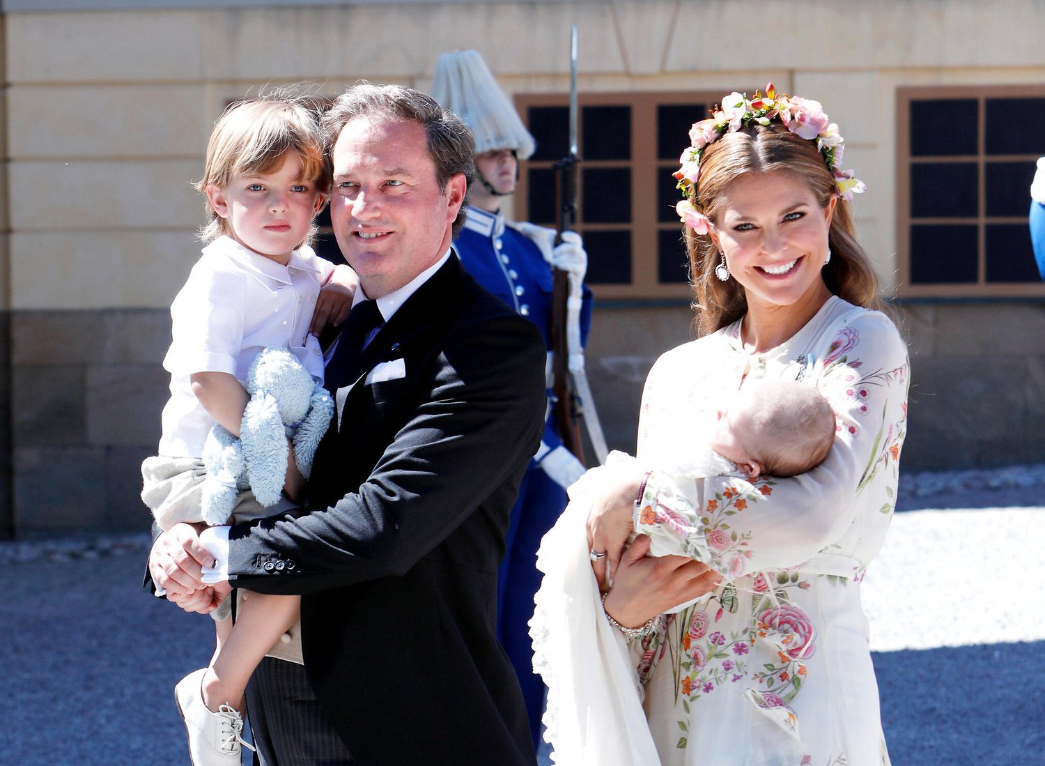 Princess Madeleine Attends Christening of Princess Adrienne — Royal ...