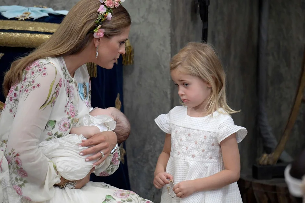 Princess Madeleine Attends Christening of Princess Adrienne — Royal ...
