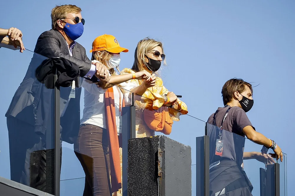 The King and Queen of the Netherlands Attend Dutch Grand Prix F1 2021 ...