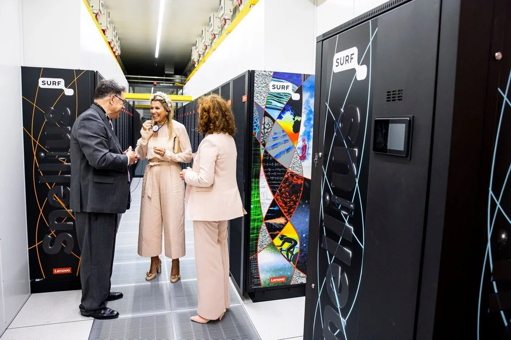 Queen Maxima Opens Supercomputer Snellius — Royal Portraits Gallery