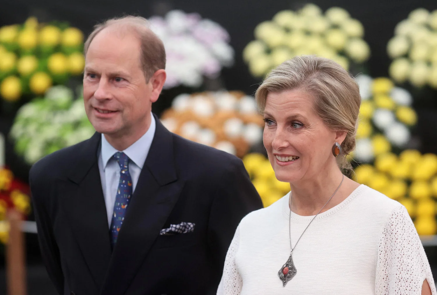 The Earl and Countess of Wessex Visit Chelsea Flower Show 2021 — Royal ...