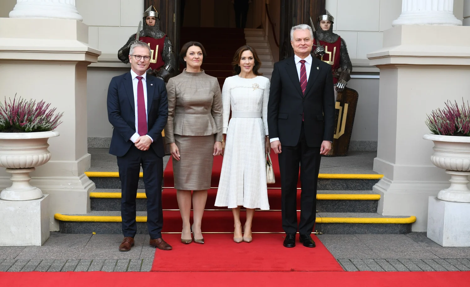 Crown Princess Mary Visits Lithuania, Day 1 — Royal Portraits Gallery