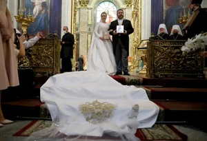 Wedding of Grand Duke George and Victoria Romanovna Bettarini — Royal ...