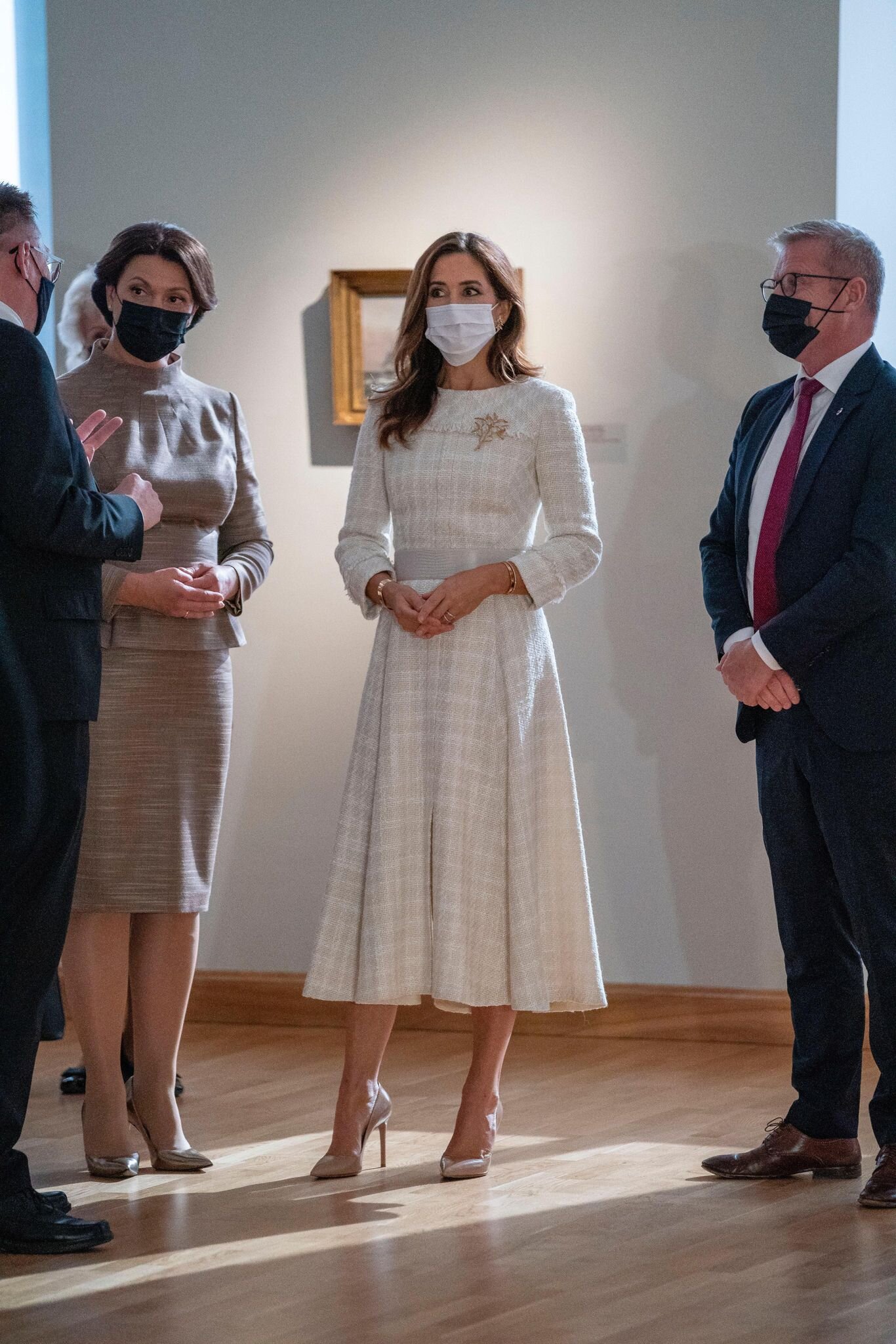 Crown Princess Mary Visits Lithuania, Day 1 — Royal Portraits Gallery