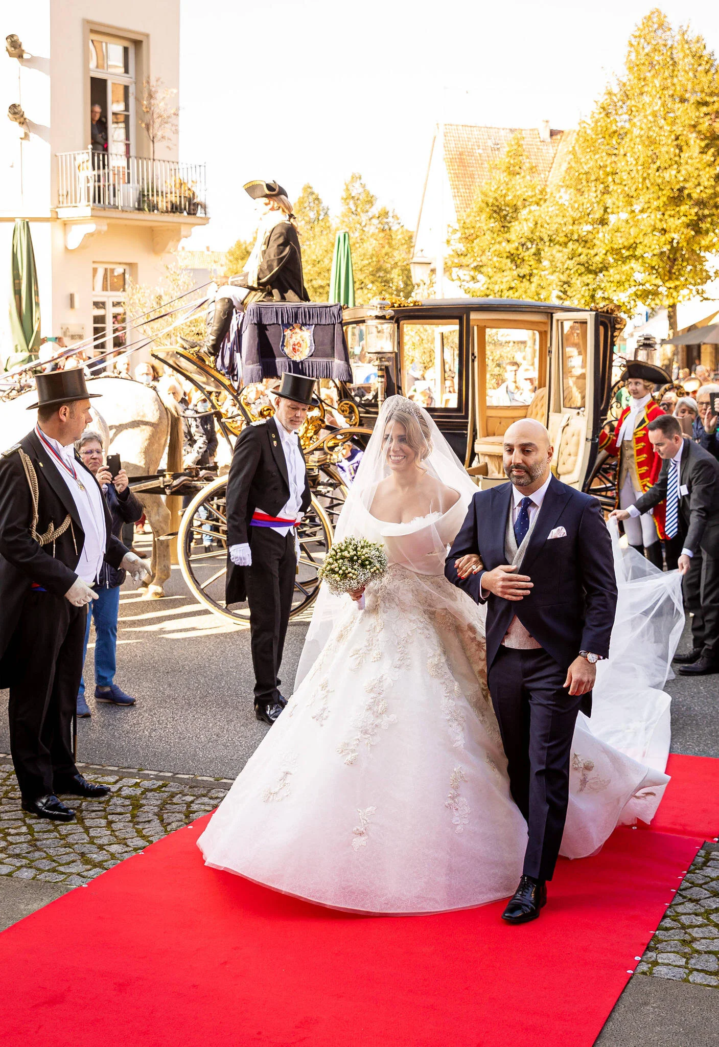 Wedding of Prince Alexander and Mahkameh Navabi — Royal Portraits Gallery