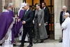 The Princely Family of Monaco Attend Mass in Memory of Prince Rainier ...