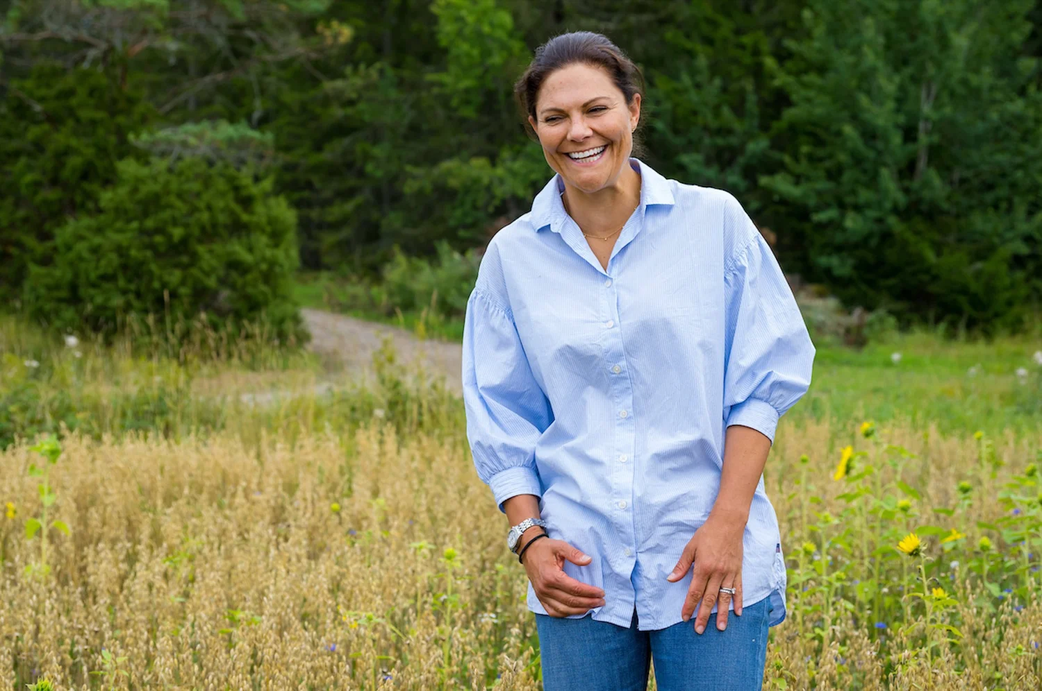 Crown Princess Victoria Visits Gårdsjö Farm in Heby — Royal Portraits ...