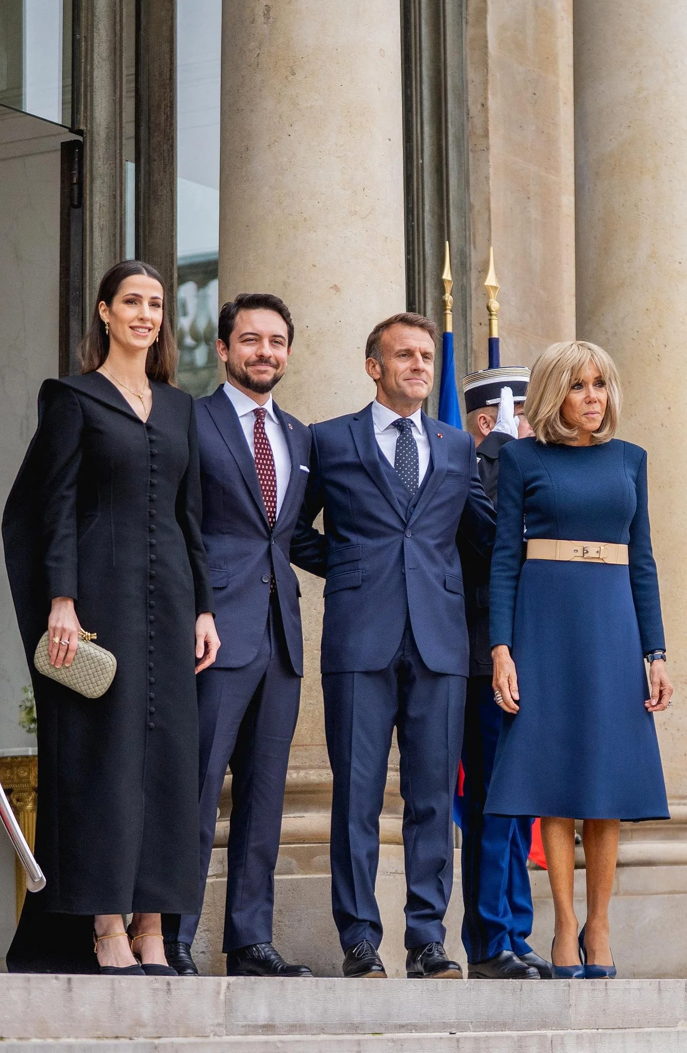 The Crown Prince and Crown Princess of Jordan Visit France — Royal ...
