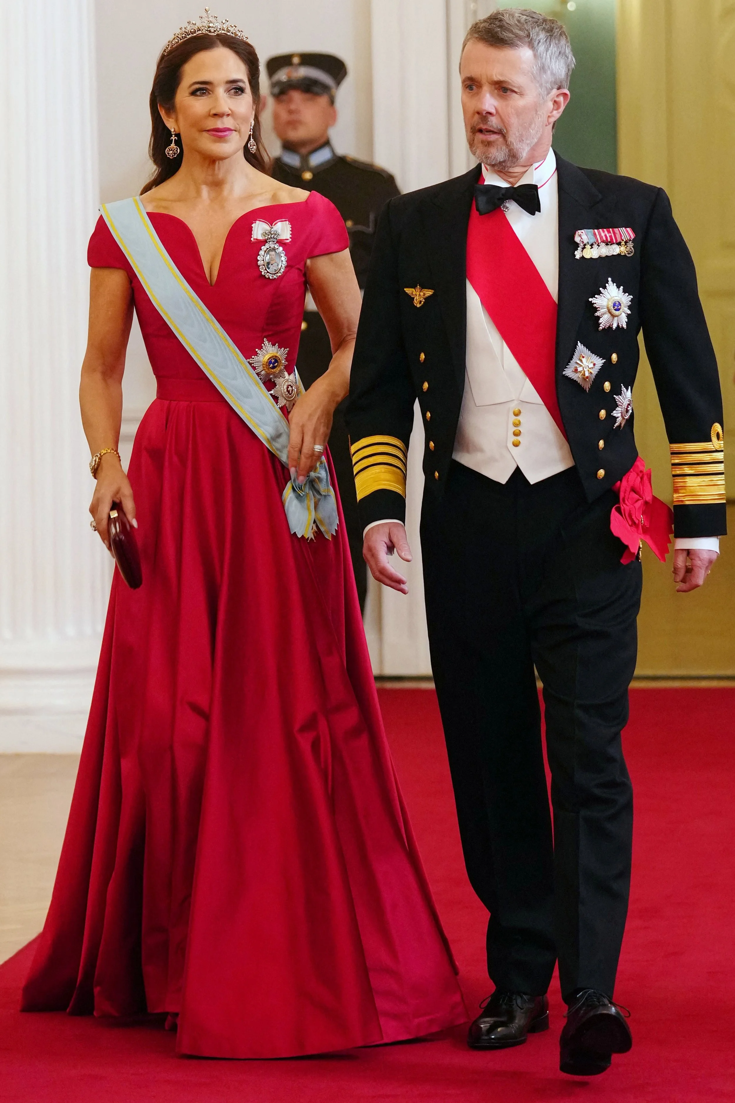 The King and Queen of Denmark Attend State Banquet in Riga — Royal ...