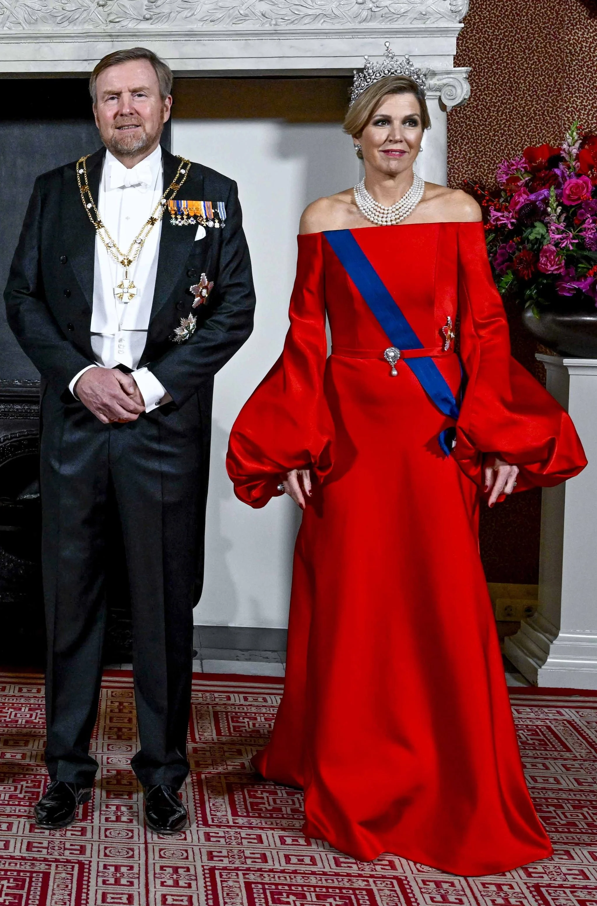 The King and Queen of The Netherlands Host State Banquet in Honour of ...