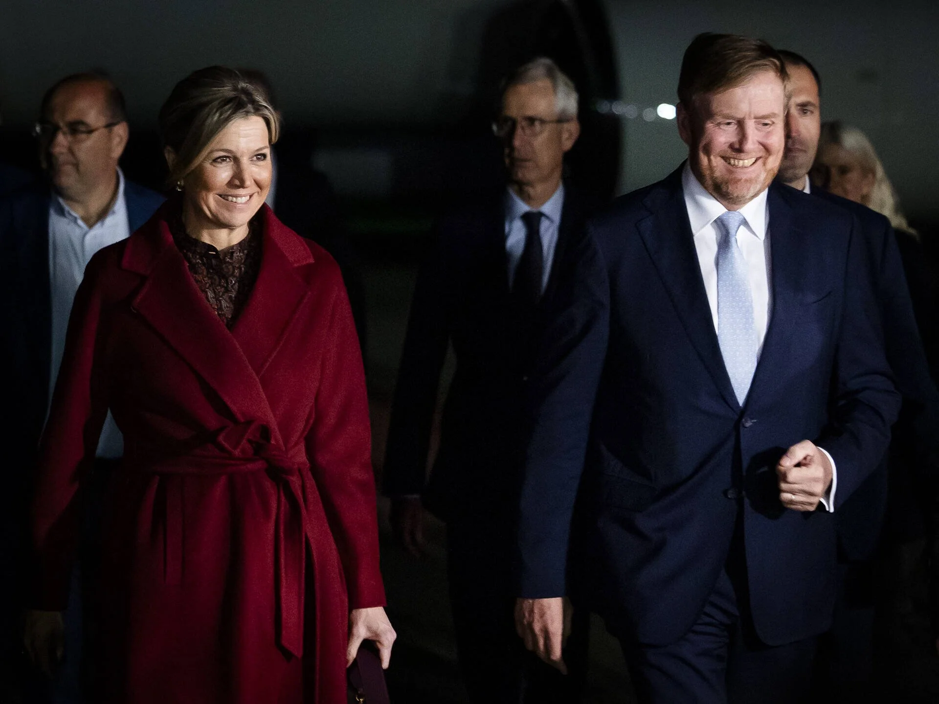 The King and Queen of the Netherlands Arrived in Larnaca, Cyprus ...