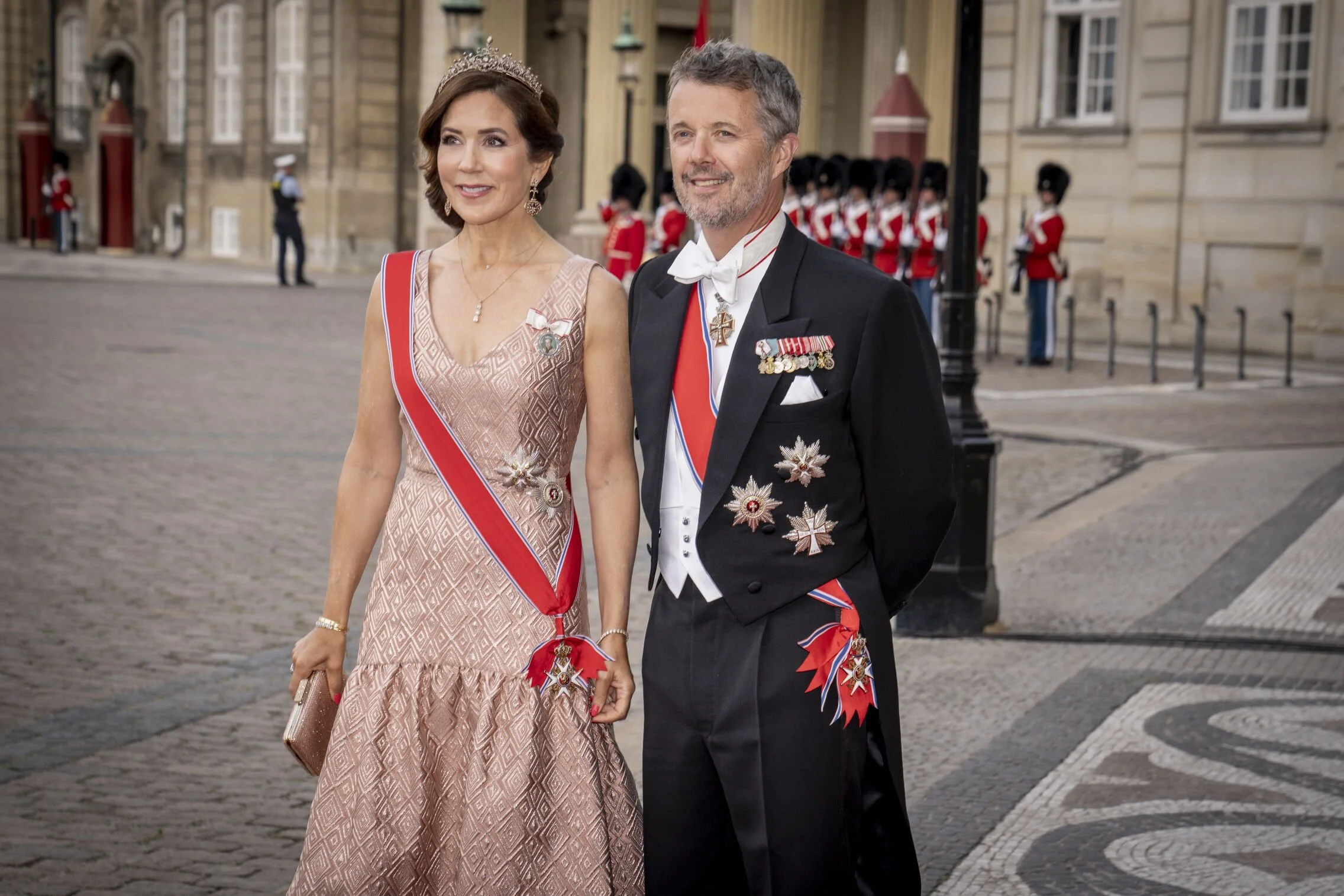 The Crown Prince and Crown Princess of Denmark Attend State Banquet in ...