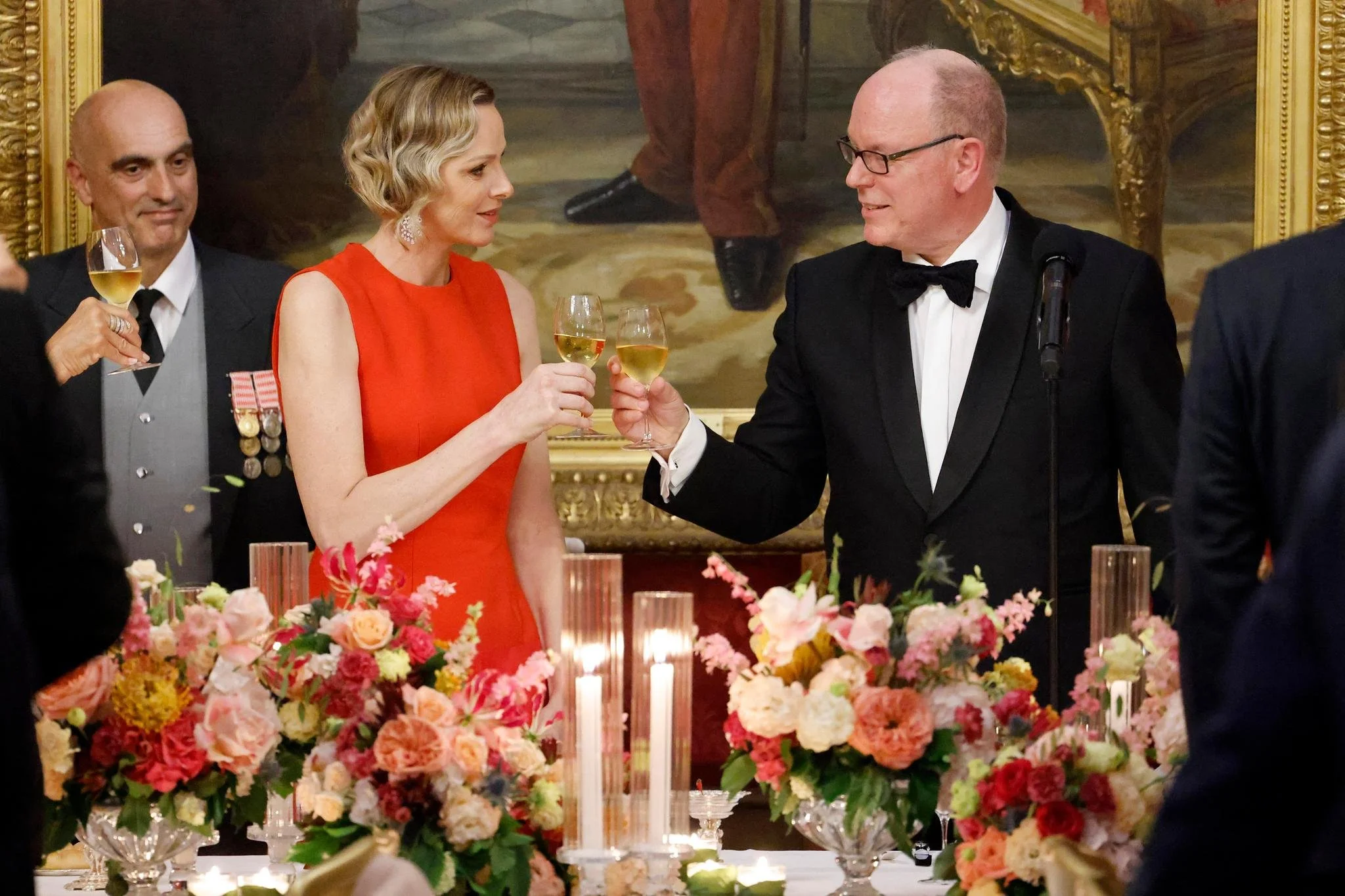 The Prince and Princess of Monaco Host State Banquet in Honour of the ...