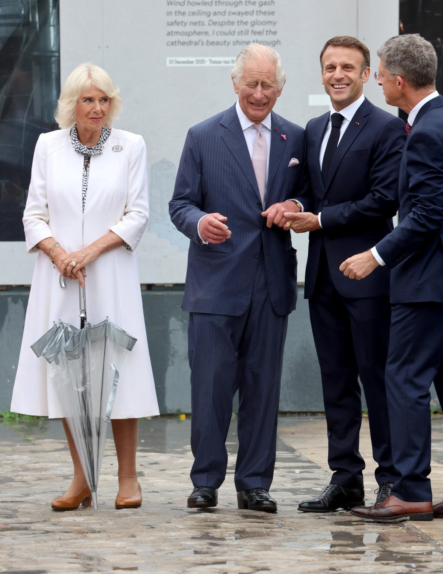 The King and Queen of the United Kingdom Tour Paris — Royal Portraits ...