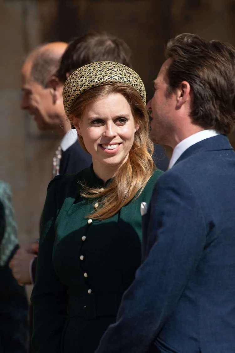 Princess Beatrice Attends Easter Sunday Service 2025 — Royal Portraits ...