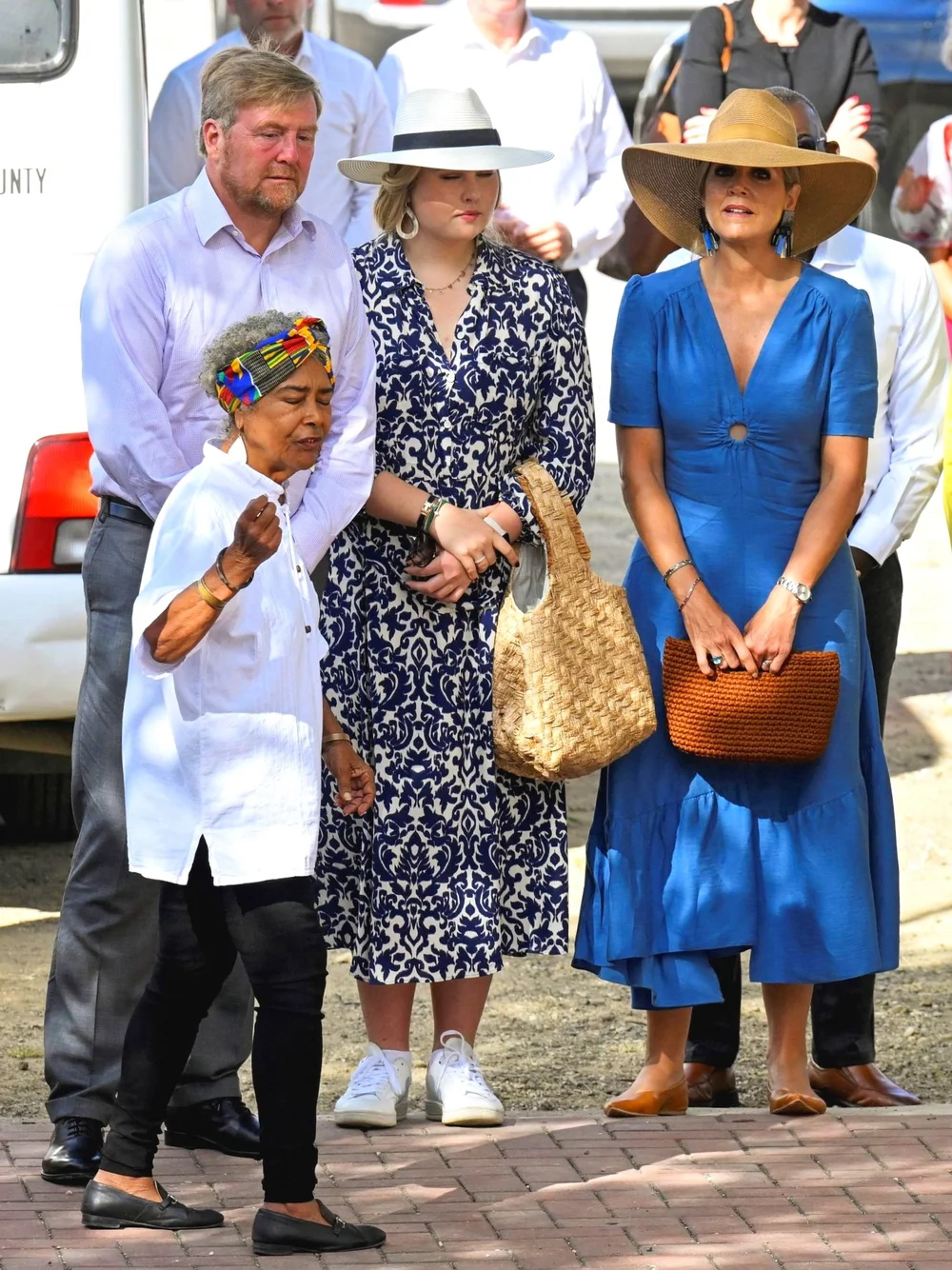The King and Queen of The Netherlands and The Princess of Orange Visit ...