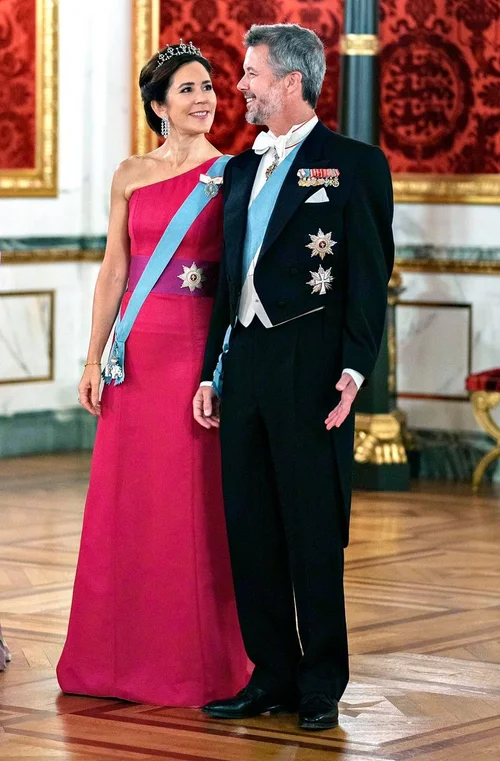 The Crown Prince and Crown Princess of Denmark Host Dinner for Danish ...