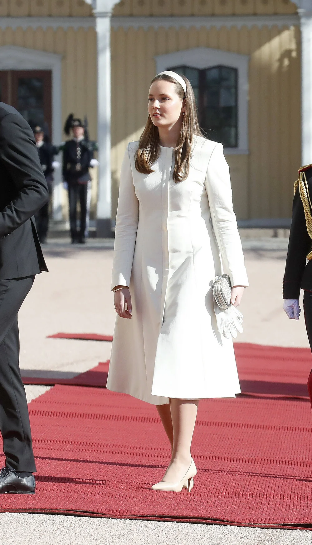 Princess Ingrid Alexandra Attends the Welcoming Ceremony for the ...