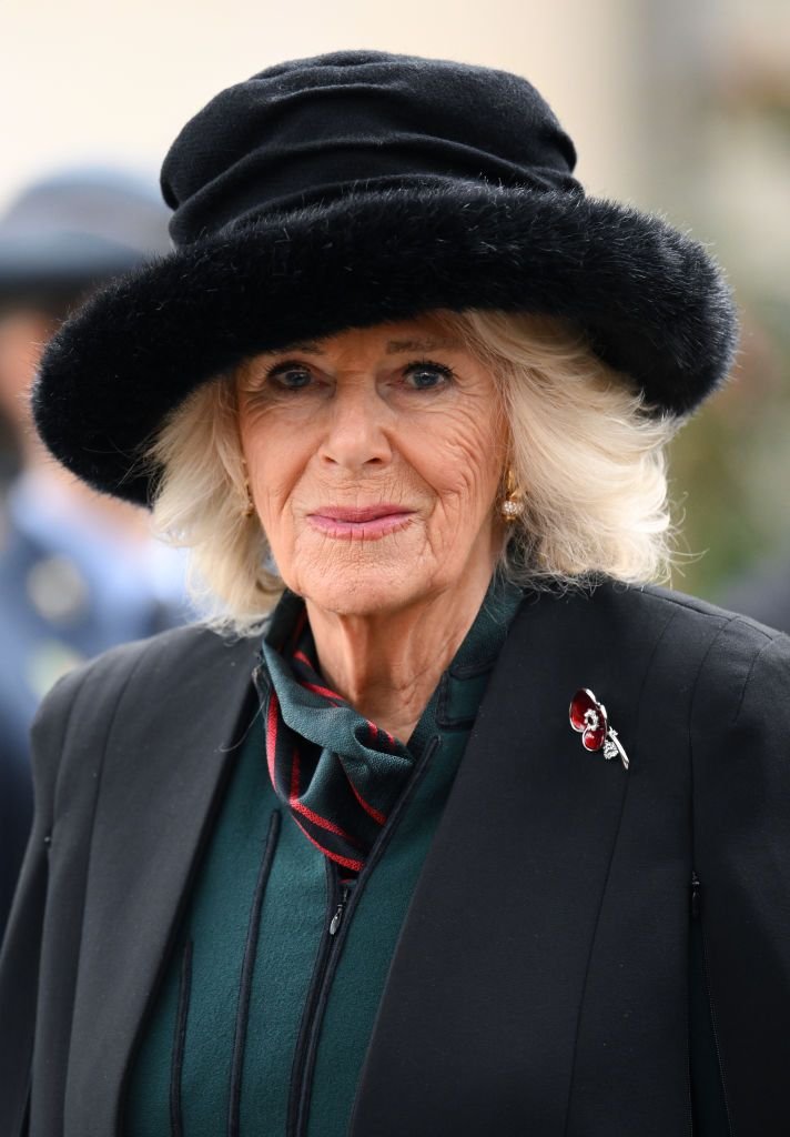 Queen Camilla Attends The 95th Year of The Field of Remembrance — Royal ...