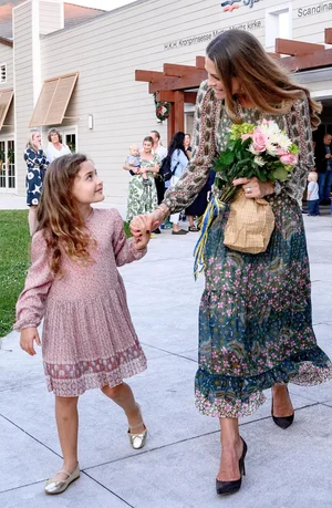 Princess Madeleine Attends First Sunday of Advent Service in Florida ...