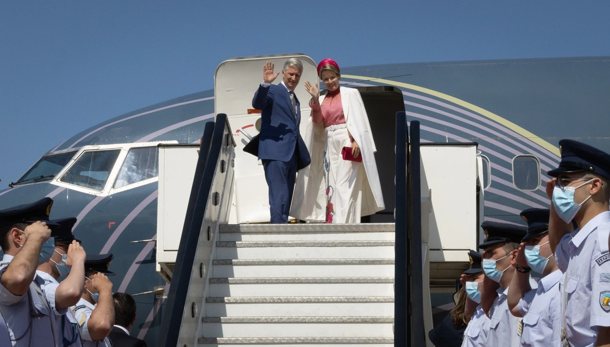 The King and Queen of The Belgians Visit Revithoussa LNG Terminal in ...