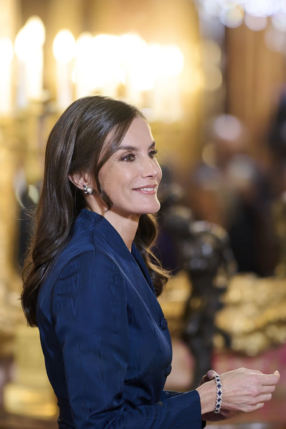 The King and Queen of Spain Host the 2024 New Year's Reception for ...