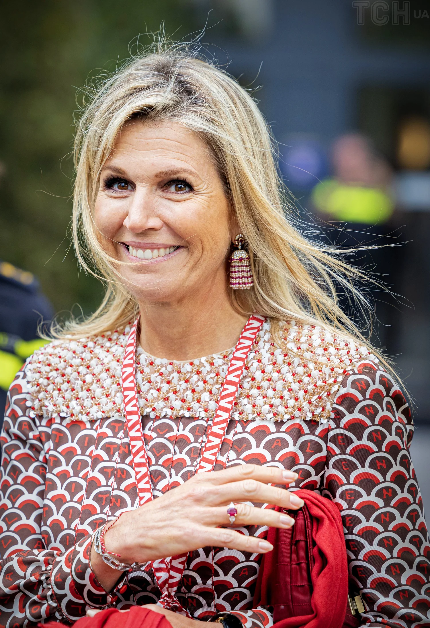 Queen Maxima Attends The Future of Finance Conference — Royal Portraits ...