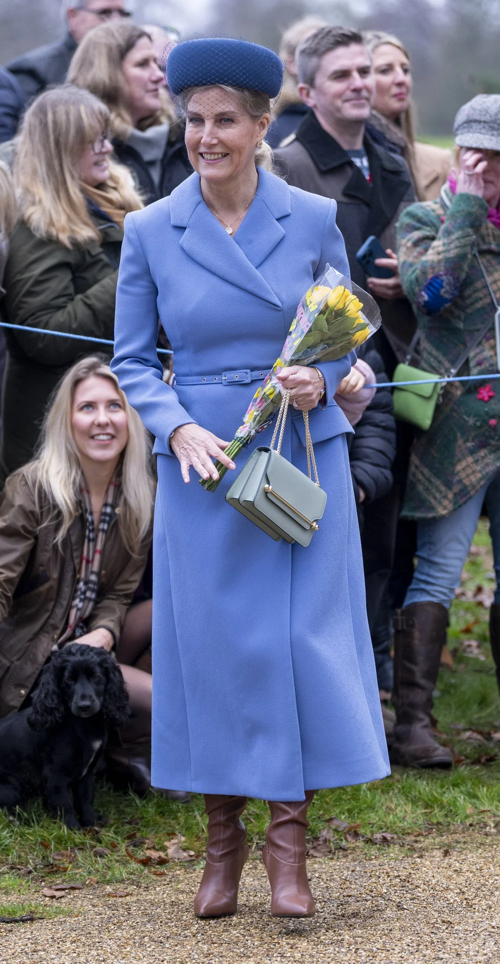 The Duchess of Edinburgh and Lady Louise Attend Christmas Day Service ...