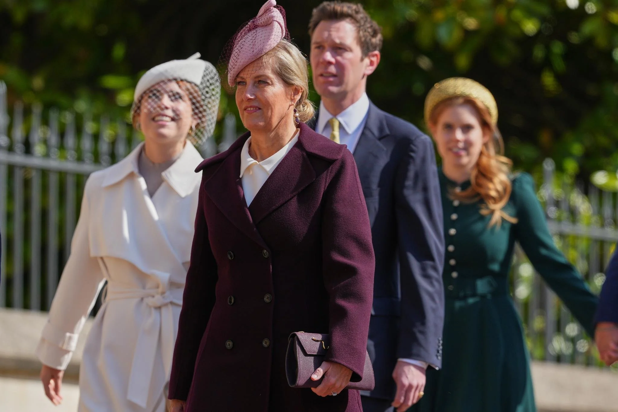 The Duke and Duchess of Edinburgh Attend Easter Sunday Service 2025 ...