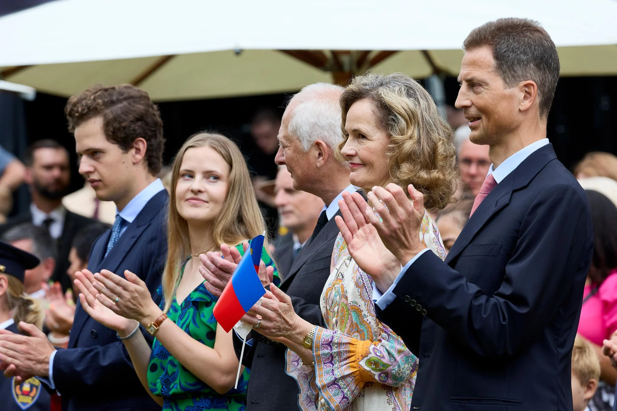 The Hereditary Prince and Princess of Liechtenstein Celebrate National Day 2023 — Royal ...