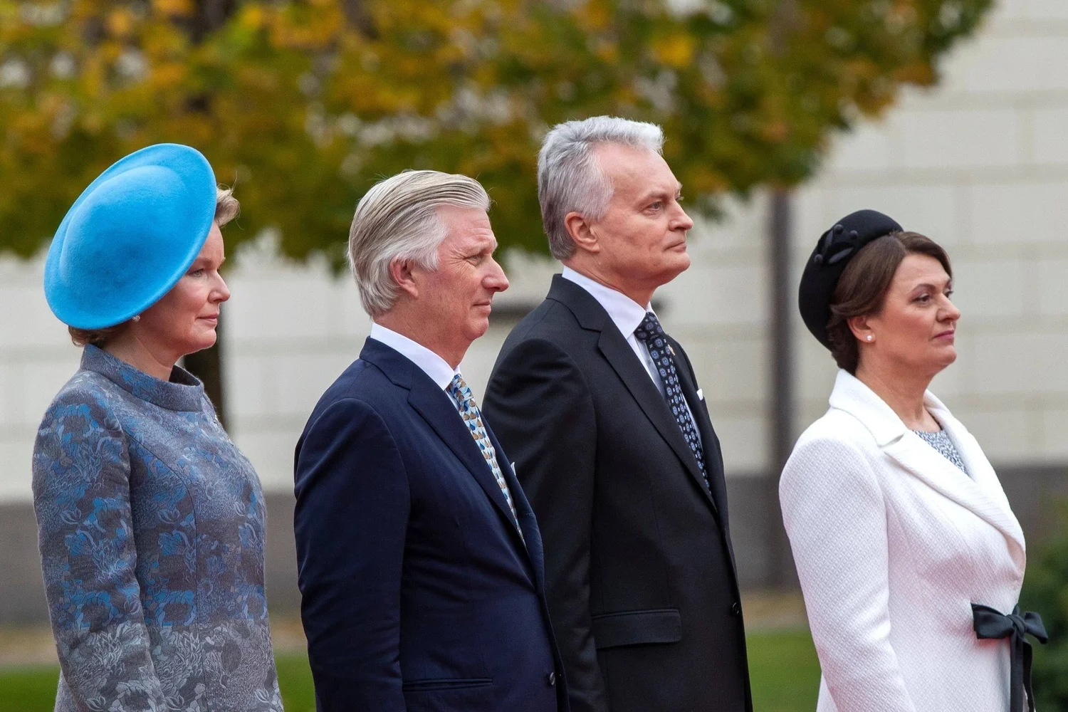 The King and Queen of the Belgians Arrive in Vilnius for State Visit to ...