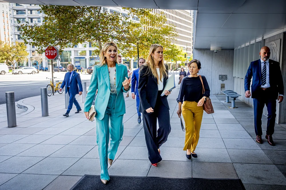 Queen Maxima and the Princess of Orange Visit Inter-American ...