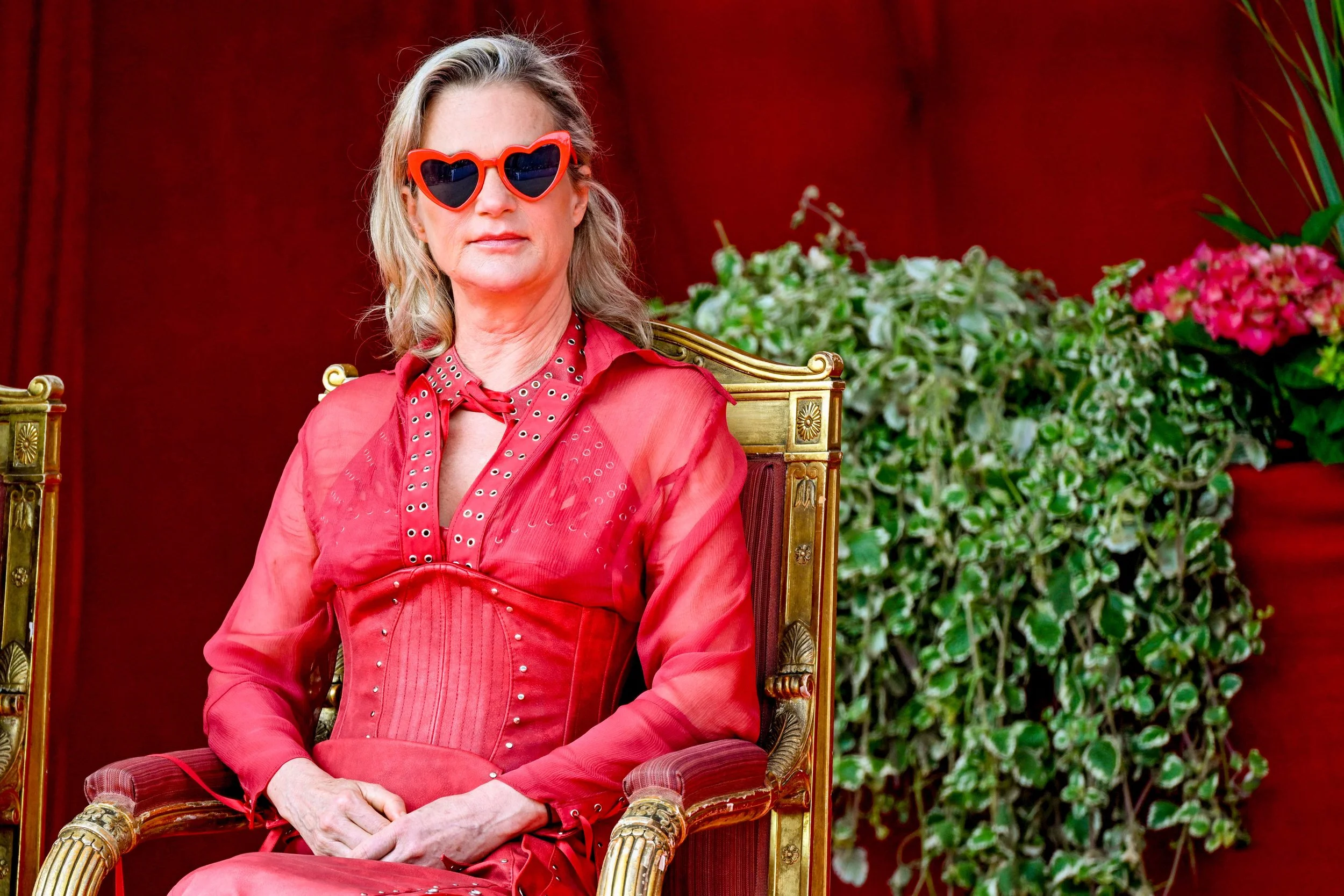 Princess Delphine Attends National Day 2025 Military Parade — Royal ...