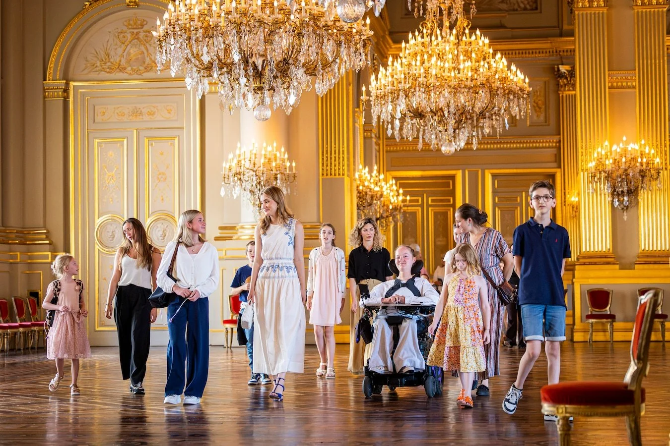 Princess Elisabeth Hosts Young Patients of Children's Hospital at the ...