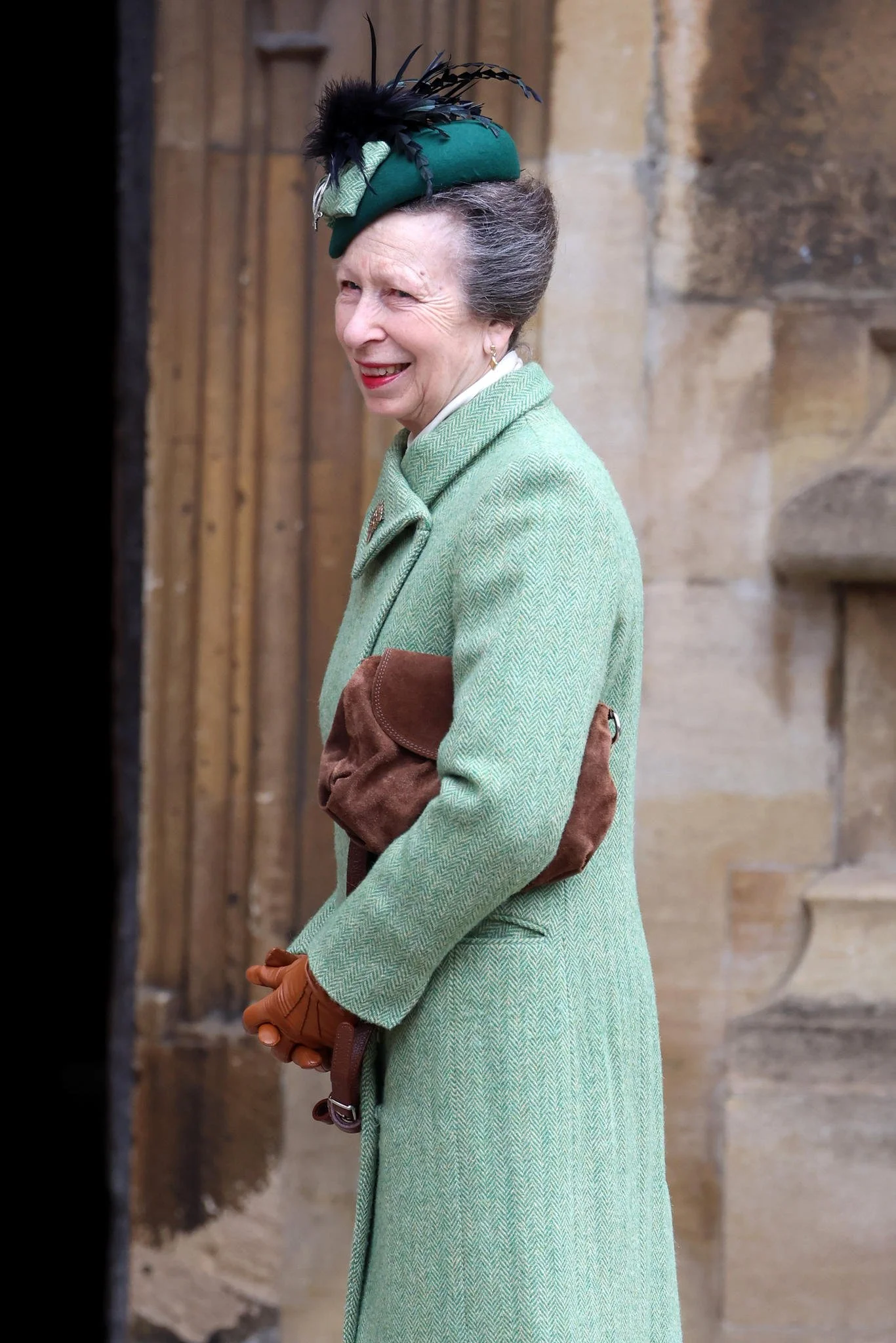 The Princess Royal Attends 2024 Easter Mattins Service at Windsor ...