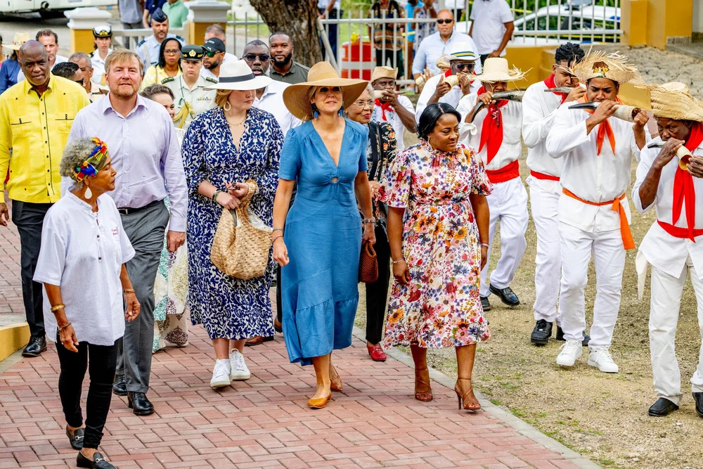The King and Queen of The Netherlands and The Princess of Orange Visit ...