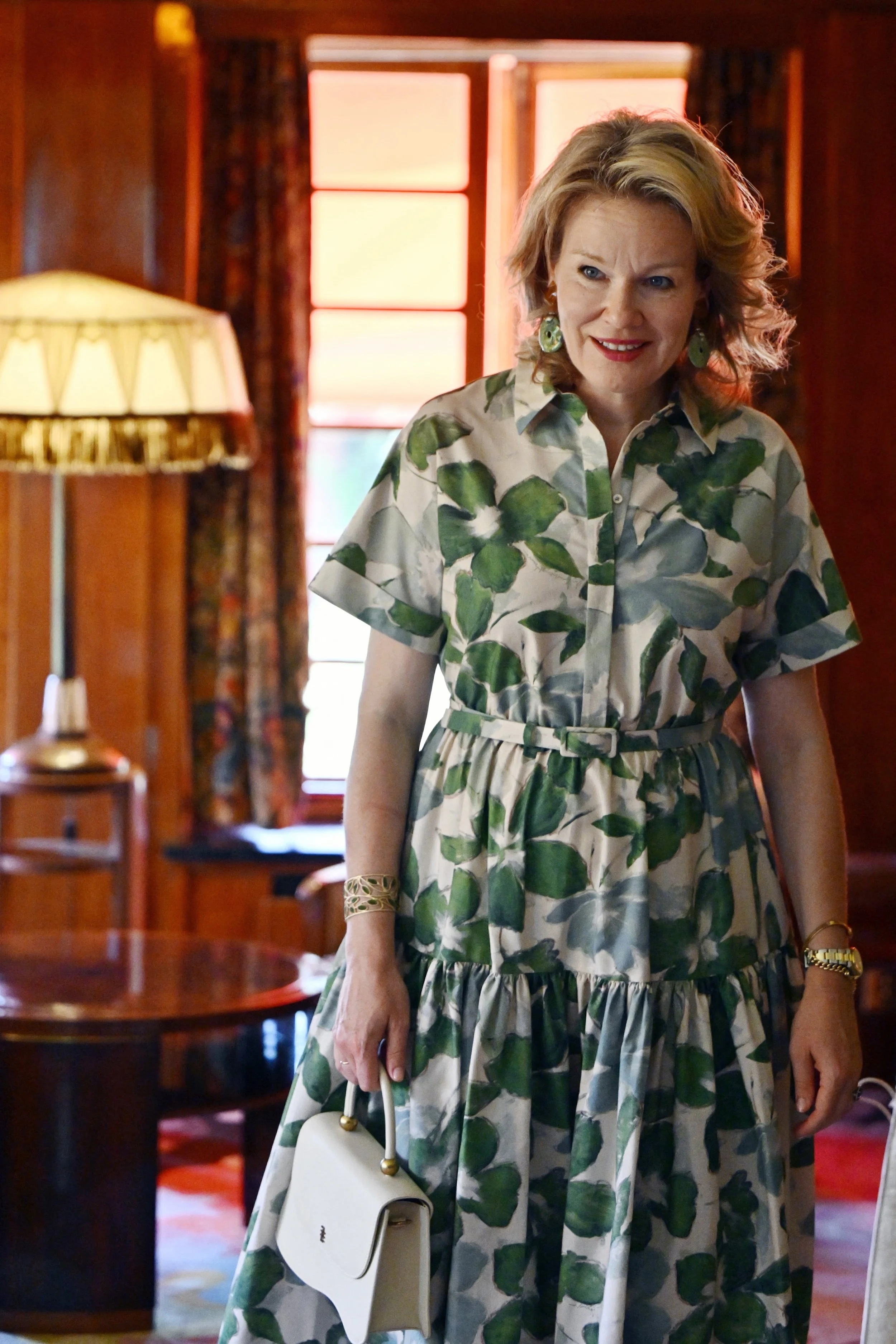 Queen Mathilde Visits van Buuren Museum & Gardens in Uccle — Royal ...
