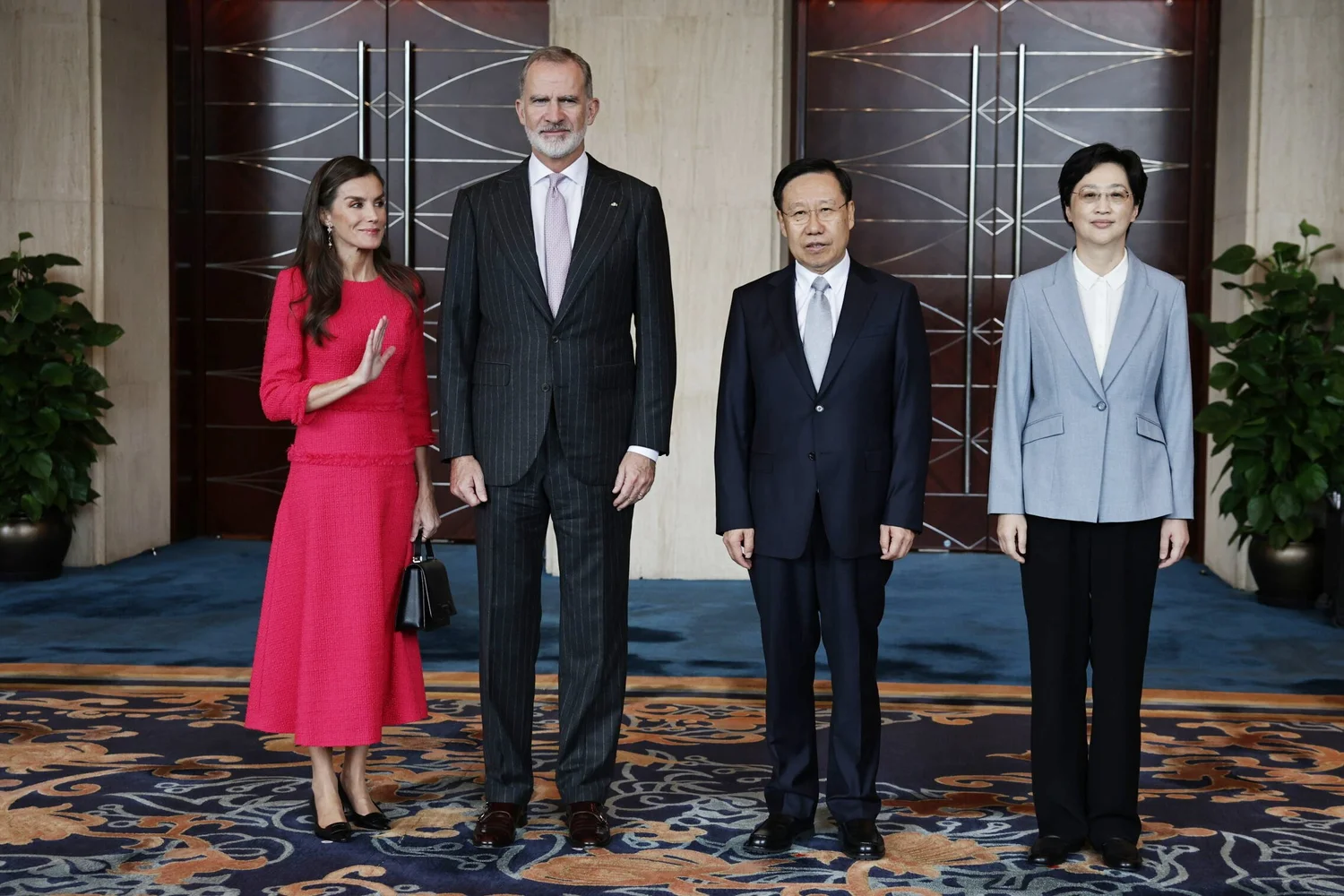 The King and Queen of Spain Visit Chengdu — Royal Portraits Gallery