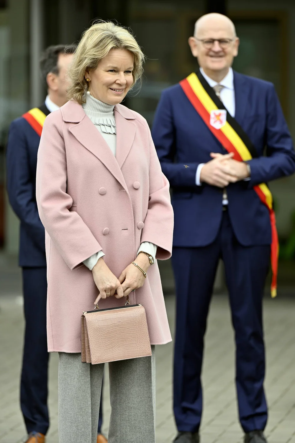 Queen Mathilde Visits the Service for Children and Young People of the ...
