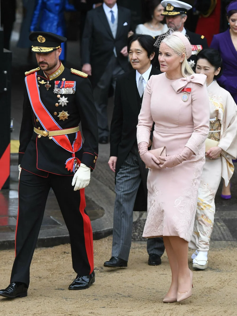 The Crown Prince and Crown Princess of Norway Attend Coronation of King ...