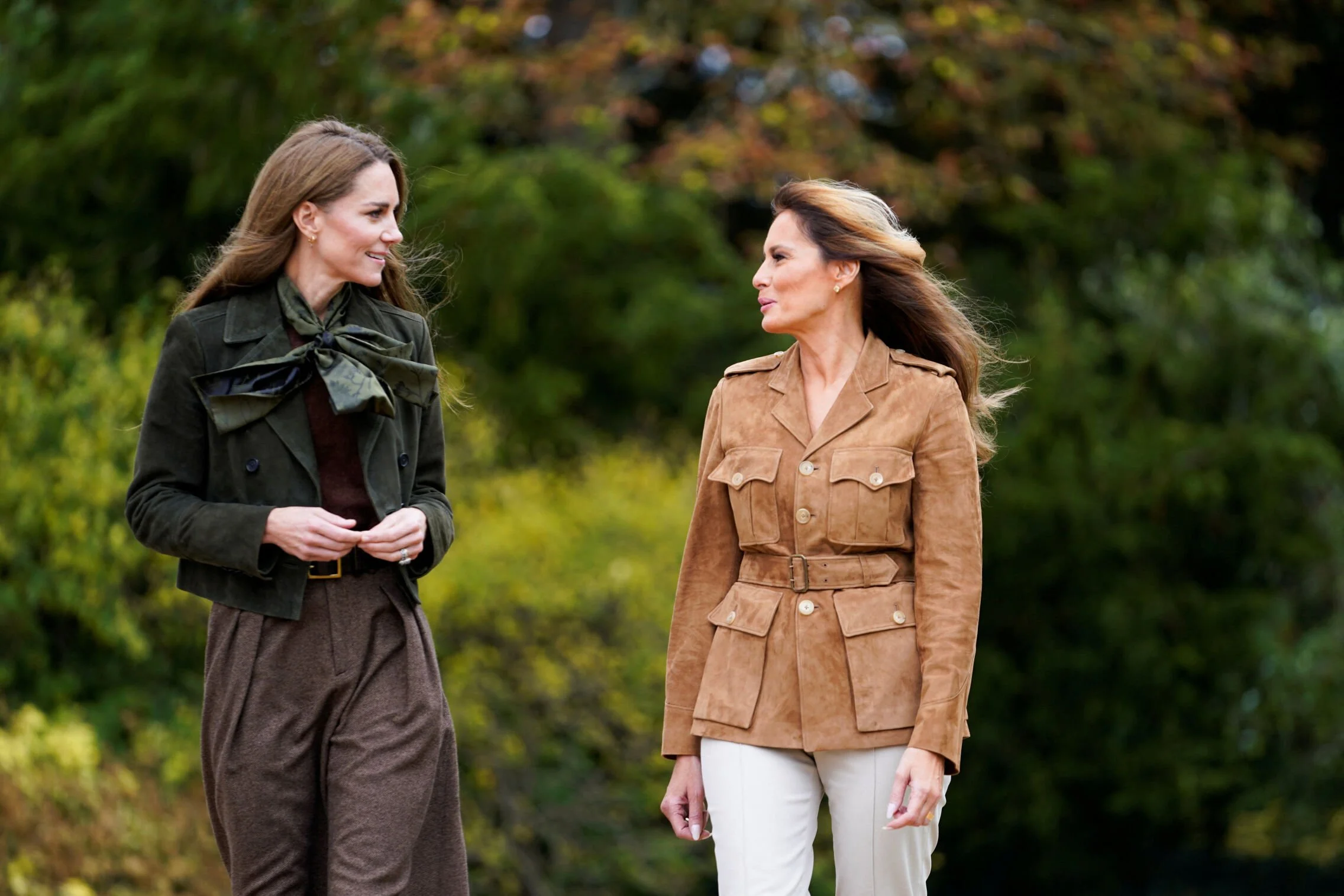 The Princess of Wales and the First Lady of the United States Tour ...
