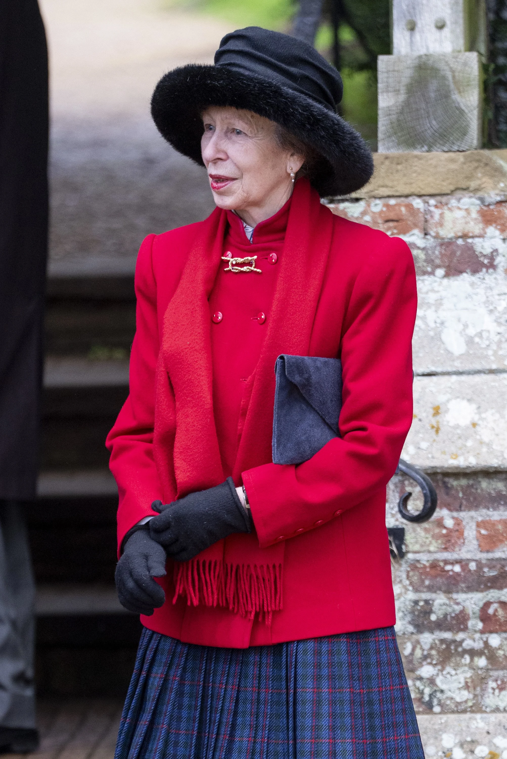 The Princess Royal Attends Christmas Day Service 2024 — Royal Portraits ...
