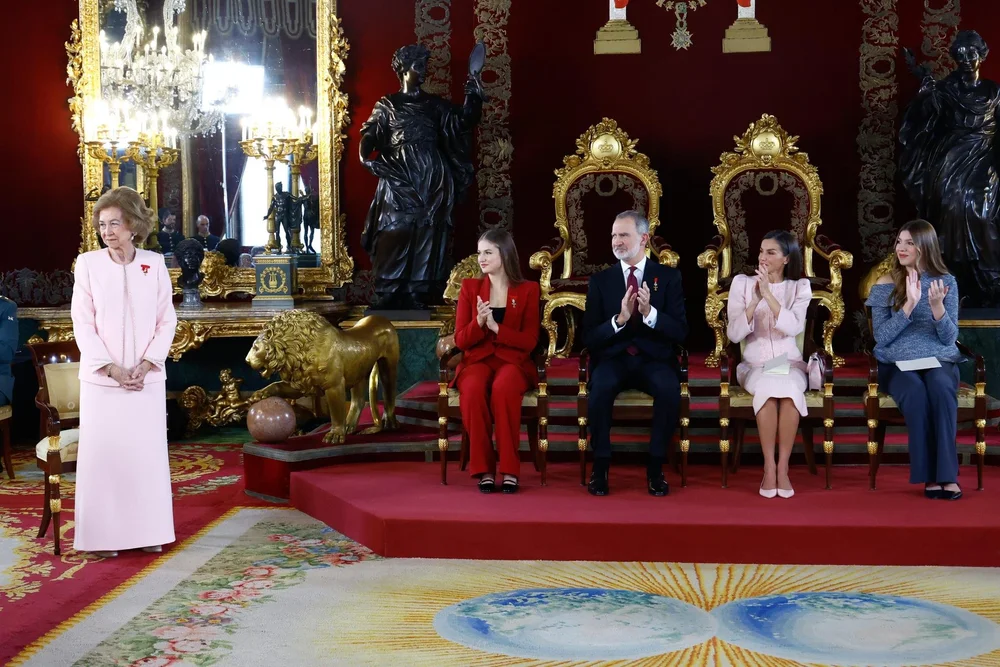 The Royal Family of Spain Attend Investiture Ceremony of the Golden ...
