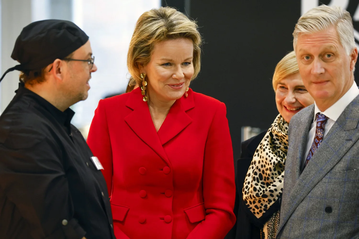 The King and Queen of the Belgians Visit Care Group Heilig Hart in ...