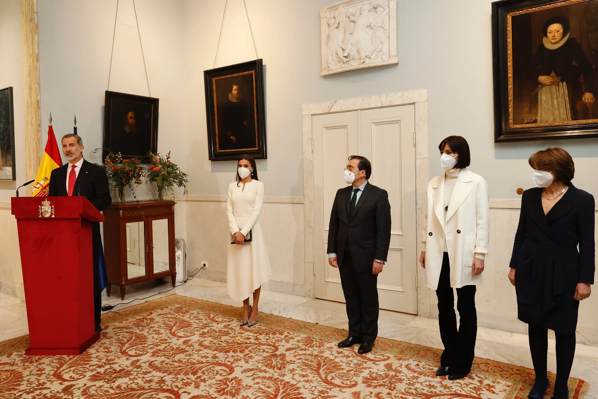 The King and Queen of Spain Visit the Spanish Embassy in Stockholm ...