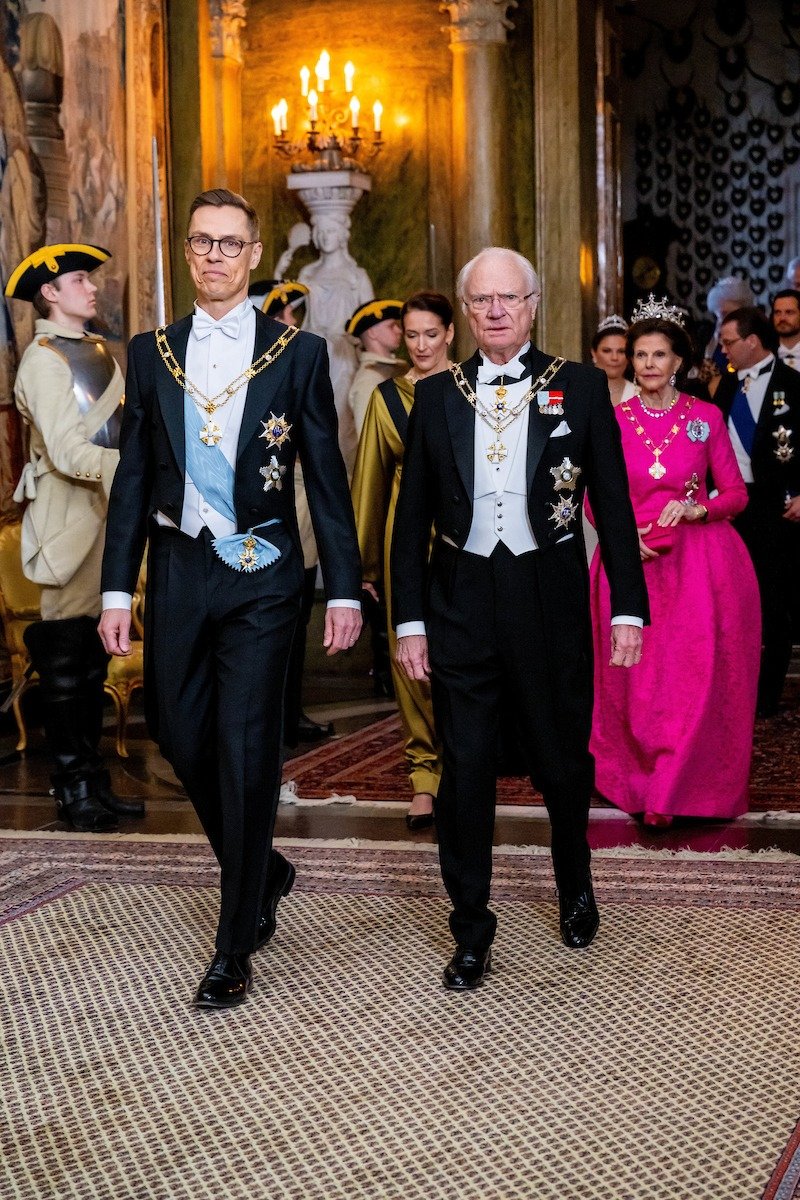 The King and Queen of Sweden Host State Banquet in Honour of the ...
