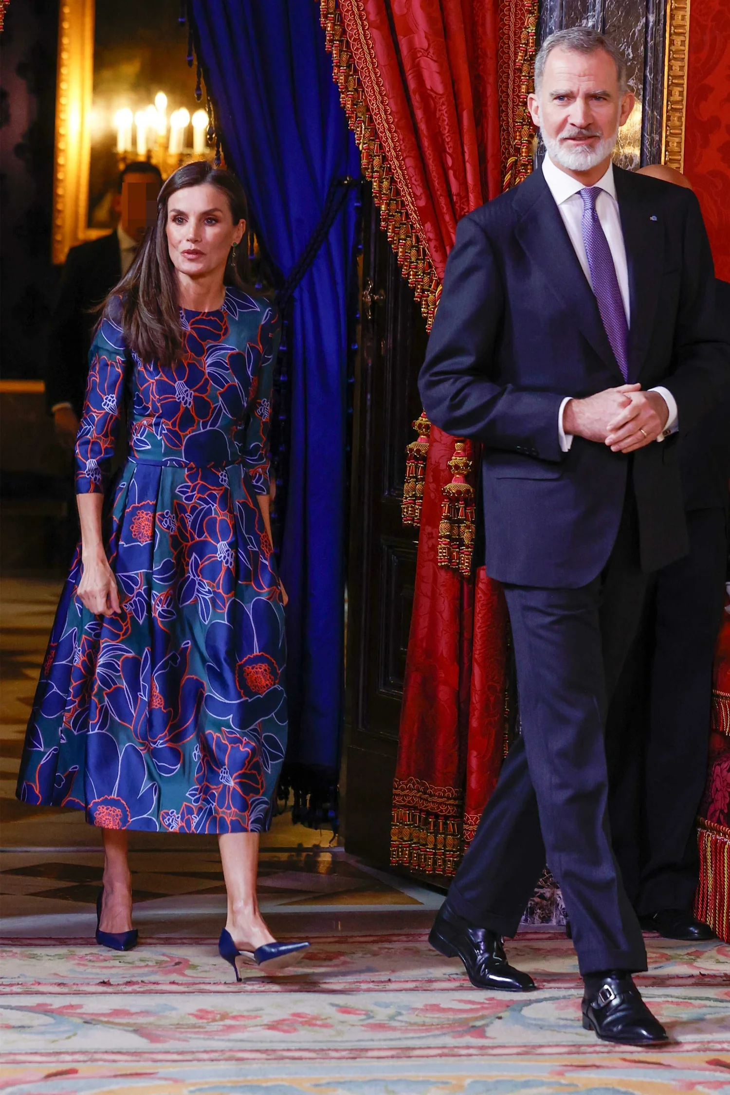 The King and Queen of Spain Host Luncheon for the President and First ...